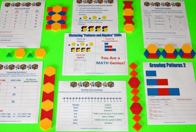 Super Subjects Mighty Math Patterns And Algebra